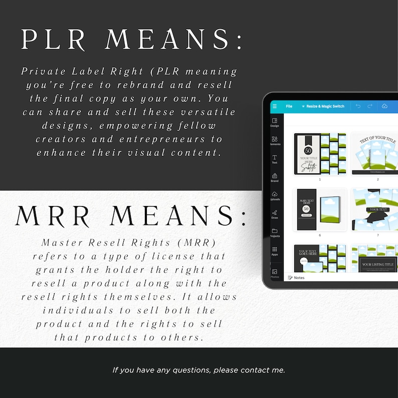 PLR Digital Mockups | Master Resell Rights | PLR Digital Products ...