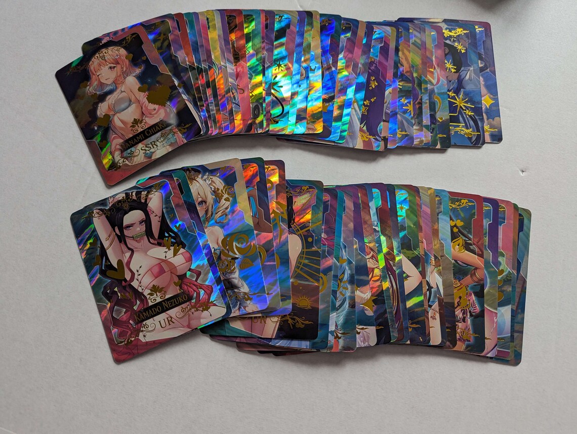 Choose Your Waifu: Goddess Anime Doujin Waifu Card Swimsuit SR SSR UR ...