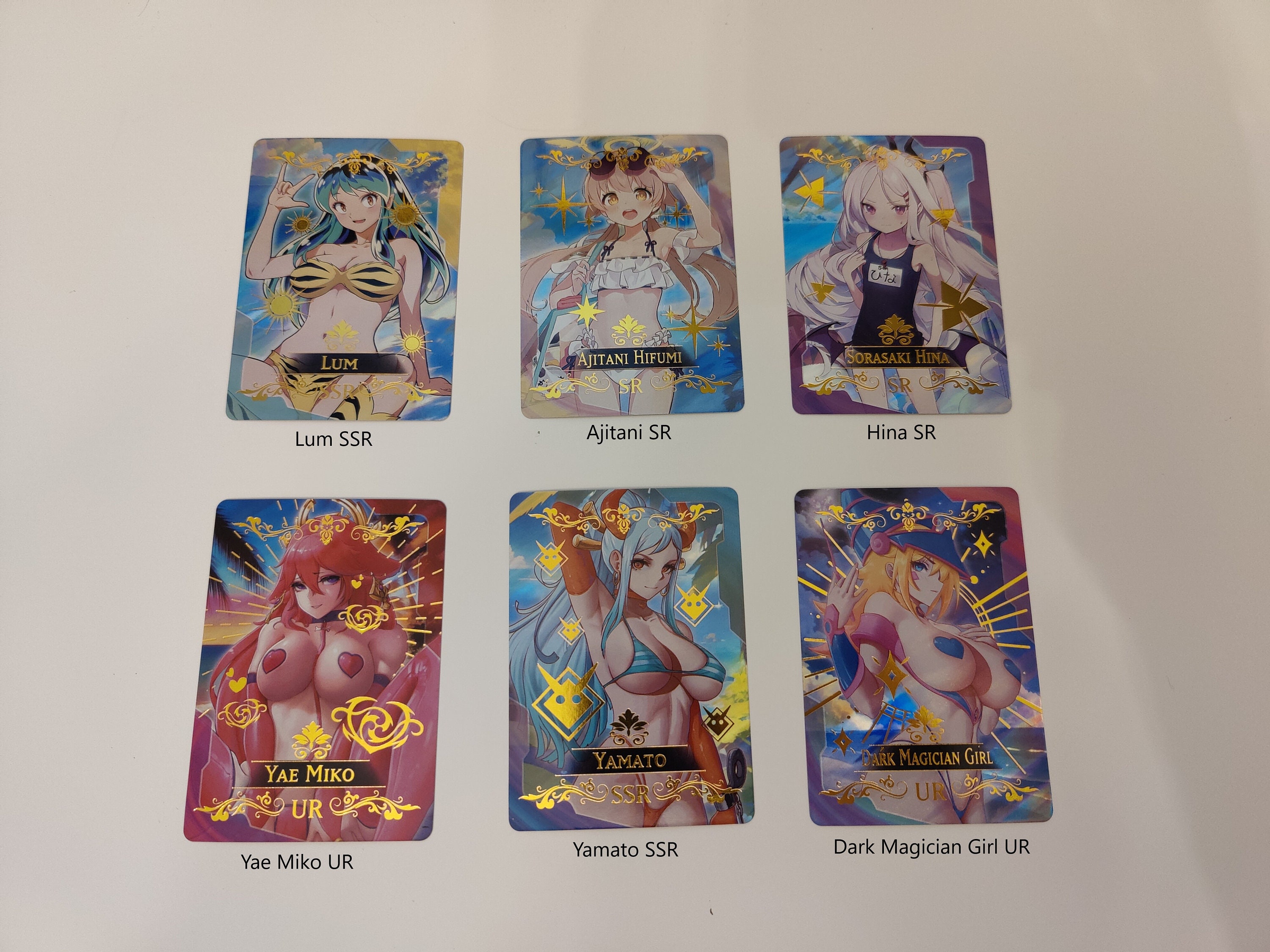 Choose Your Waifu Goddess Anime Doujin Waifu Card Swimsuit Sr Ssr Ur