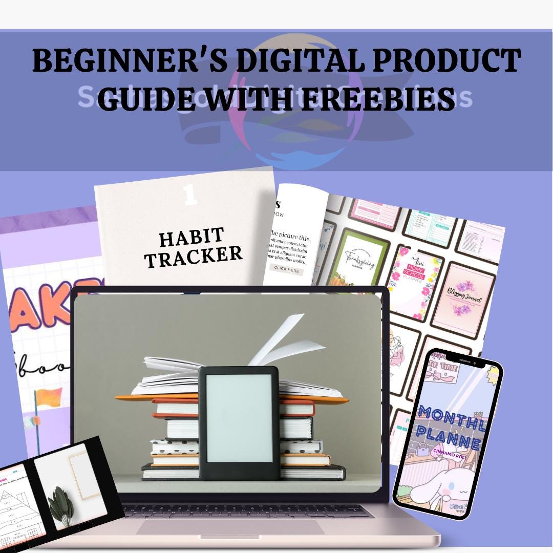 Beginner's Digital Product Guide With Freebies - Etsy