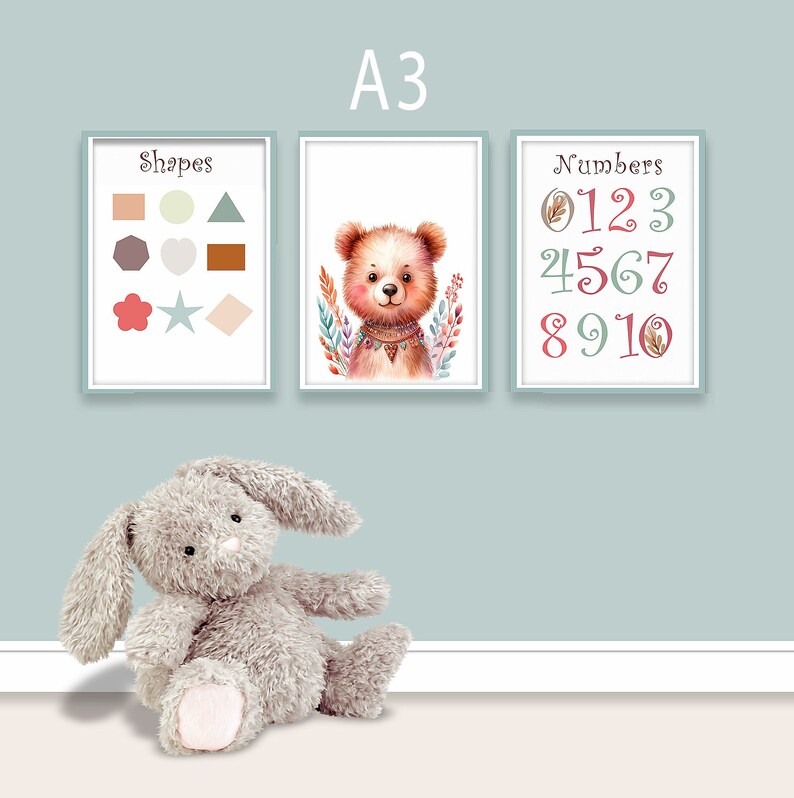 Set of 3 Educational Posters. Classroom Decor - Etsy Australia