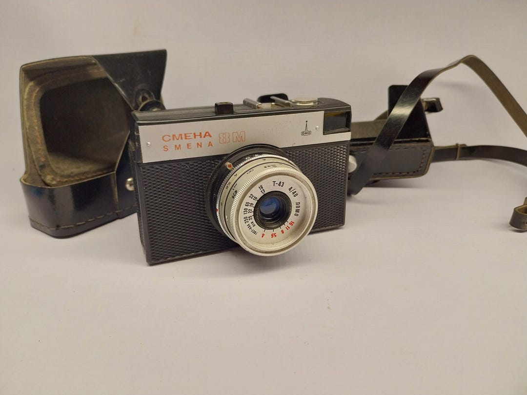 Vintage Smena 8M 35mm Film Camera. Russian Film Camera Smena. Soviet ...