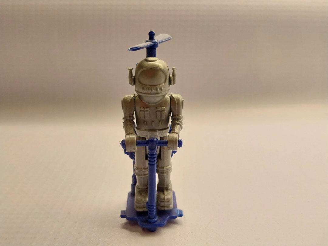 1991 Vintage Kinder Toy Minifigure - Astronaut With Mobile Operational ...