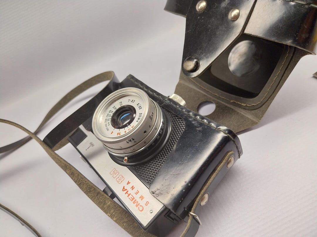 Vintage Smena 8M 35mm Film Camera. Russian Film Camera Smena. Soviet ...