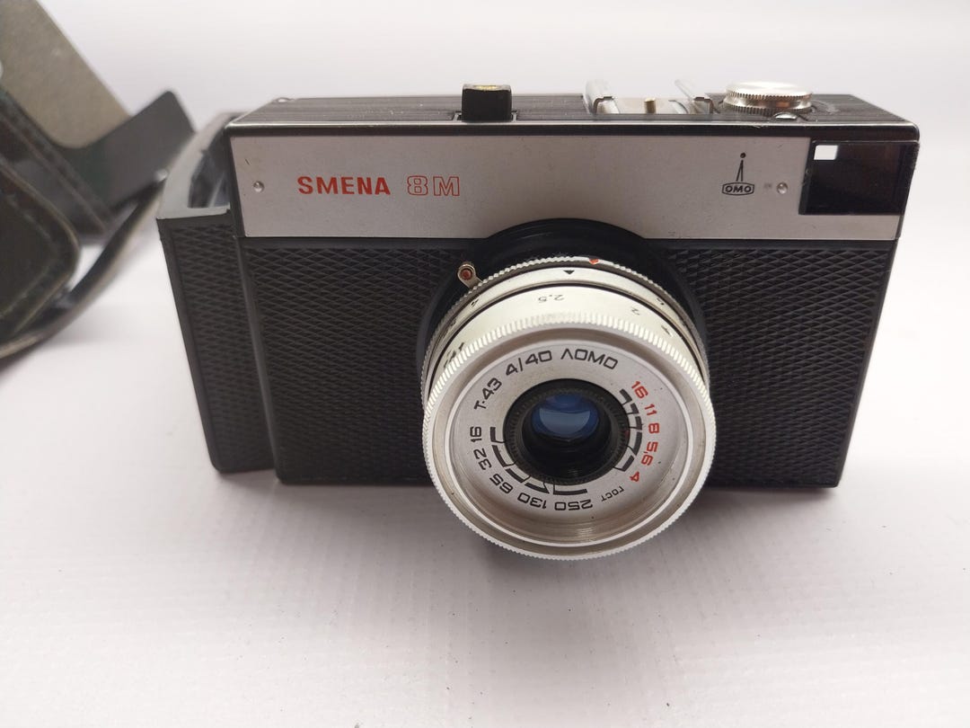Vintage Smena 8M 35mm Film Camera. Russian Film Camera Smena. Soviet ...