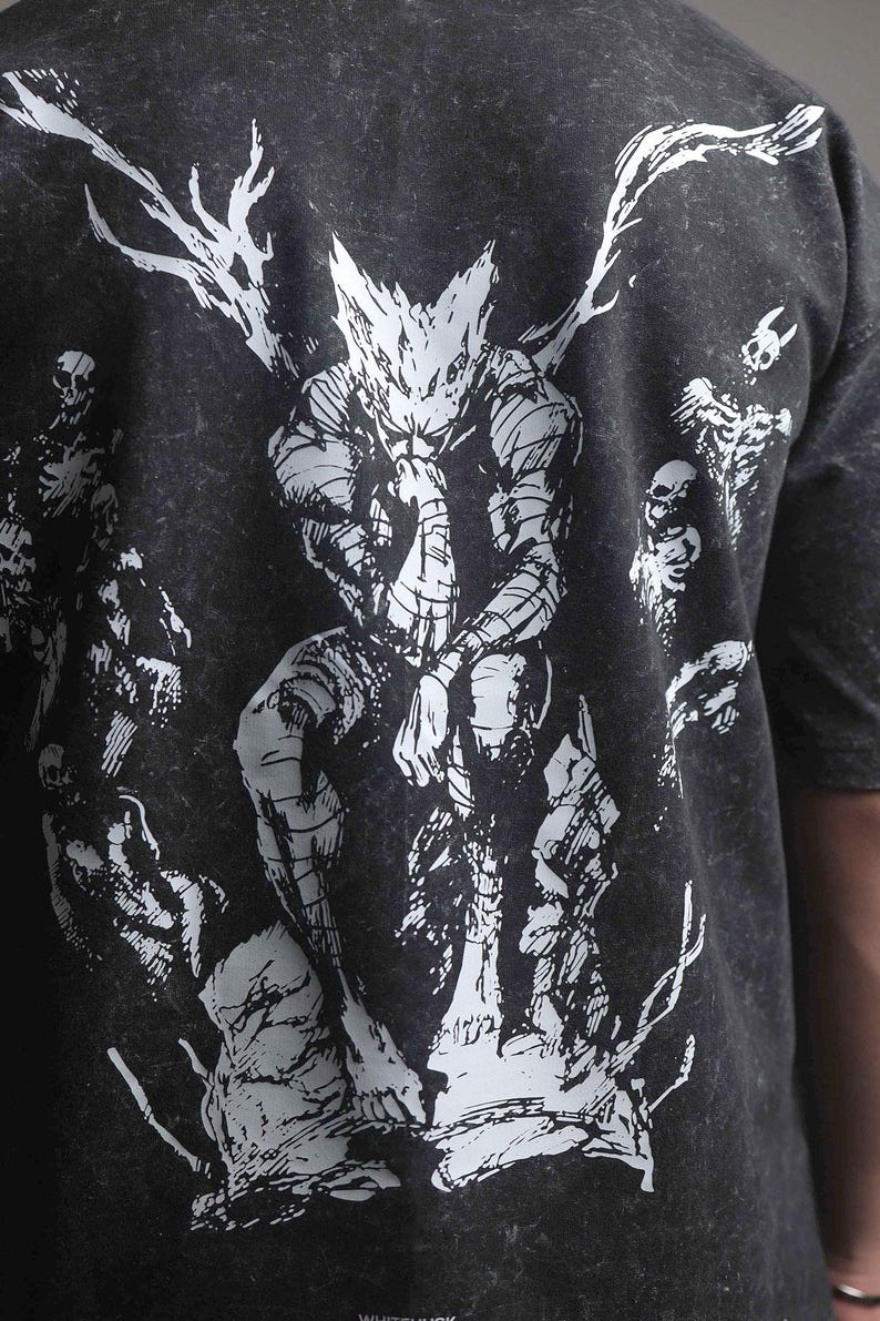 Garou - One Punch Man - Oversized Tshirt - Etsy