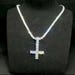 Upside Down Cross Necklace Opium Hip Hop Chain Inverted Cross Hip Hop ...