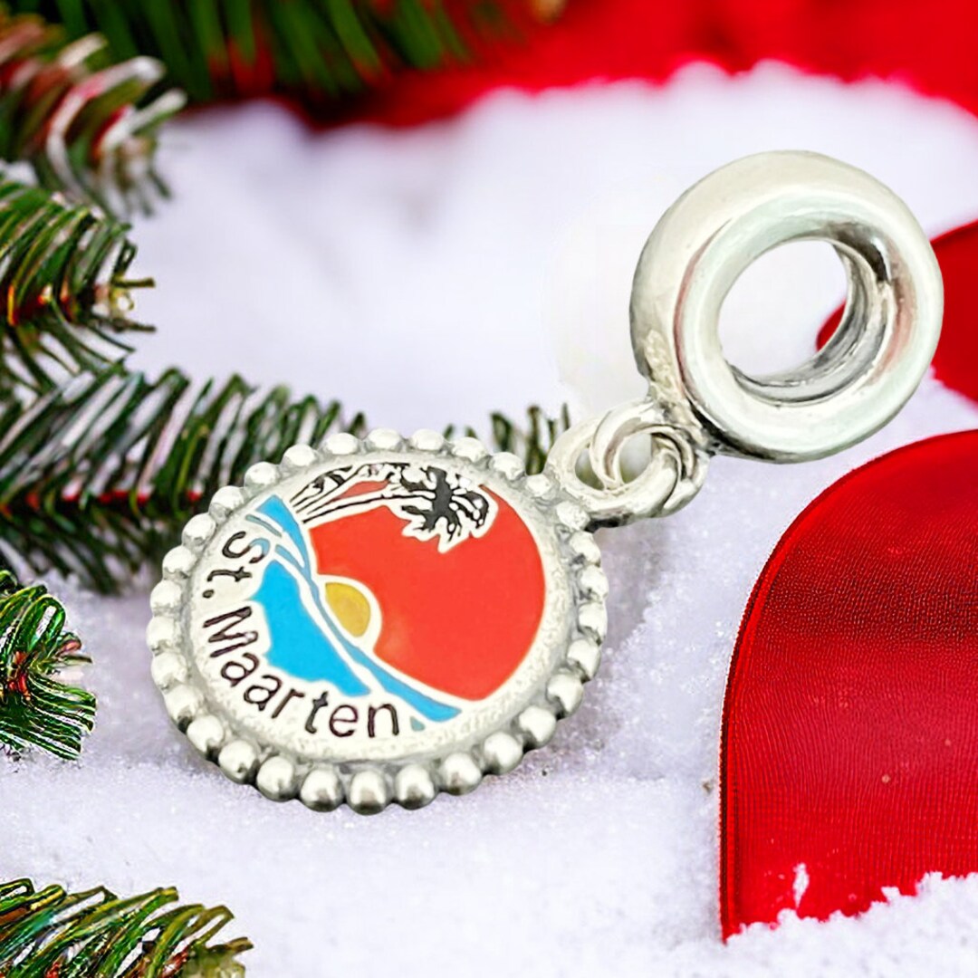 Pandora St.maarten Exclusive Charm Beach Travel Vacation - Etsy
