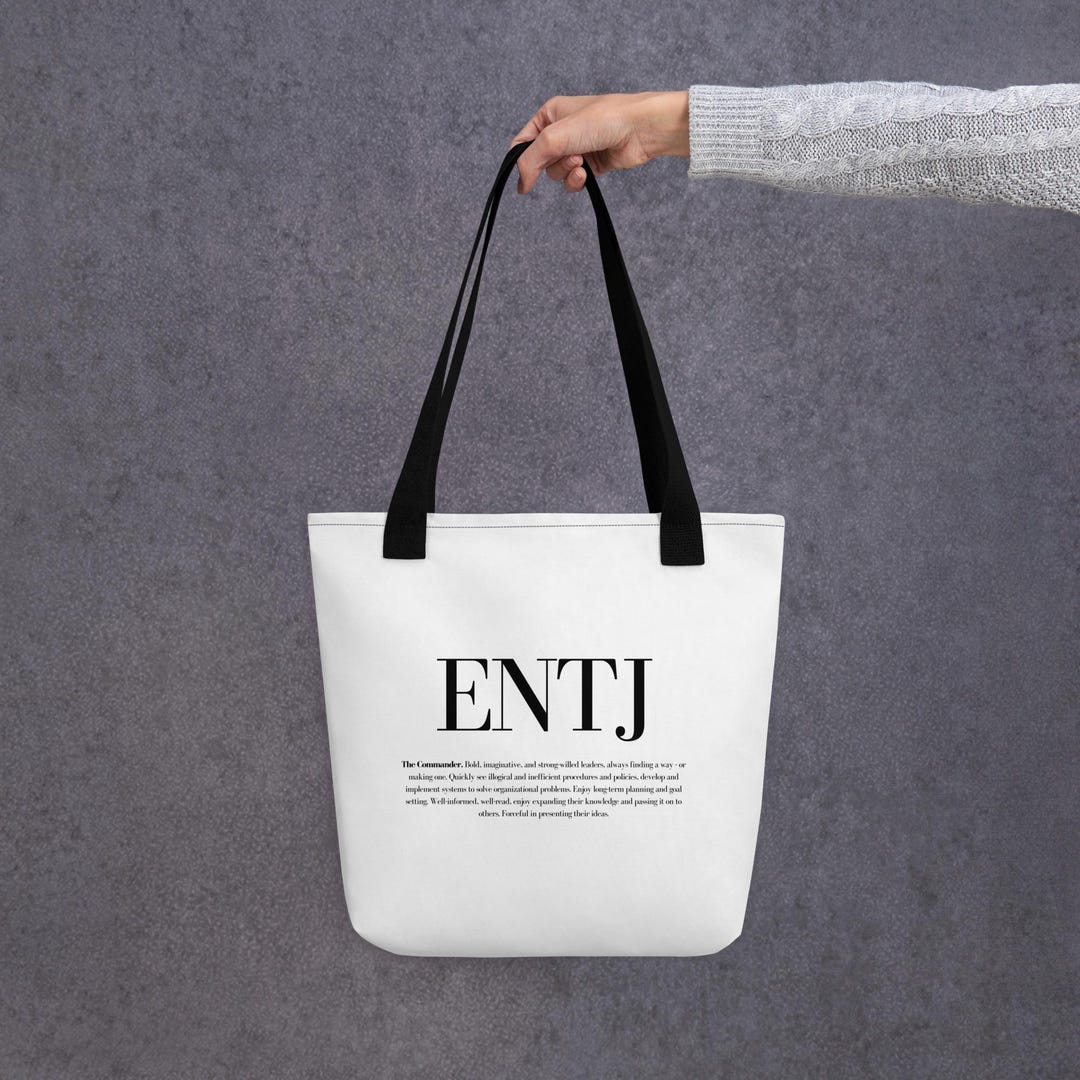 ENTJ Myers-briggs the Commander MBTI Tote Bag - Etsy
