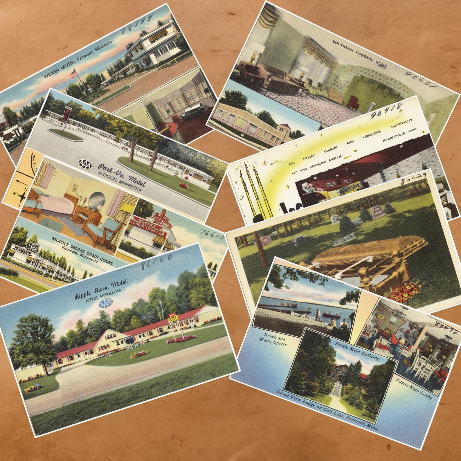 60+ Vintage Minnesota Postcard Collection: Landmarks & Scenery (300 DPI ...