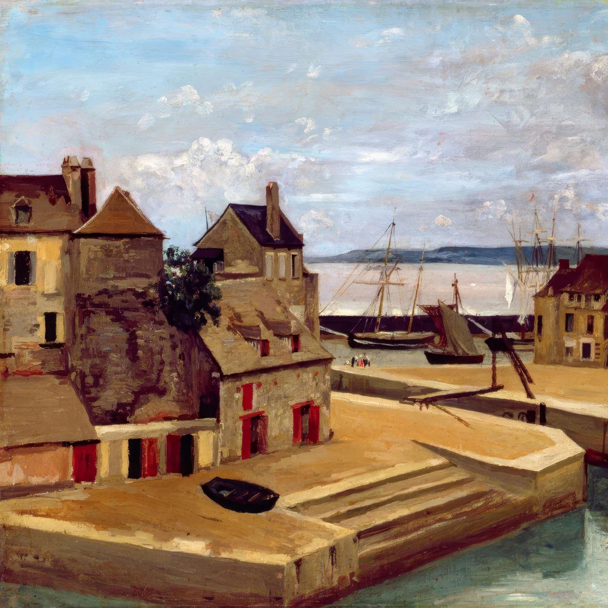 1100 High-res Jean-baptiste-camille Corot Art Collection 300 DPI ...