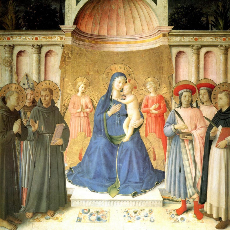 Fra Angelico Art Collection: 170+ Renaissance Paintings (digital Print ...
