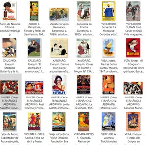 700+ Vintage Spanish Poster Collection: Retro Art Prints (digital ...
