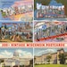 200+ Vintage Wisconsin Postcard Collection: 300 DPI Printable (digital ...