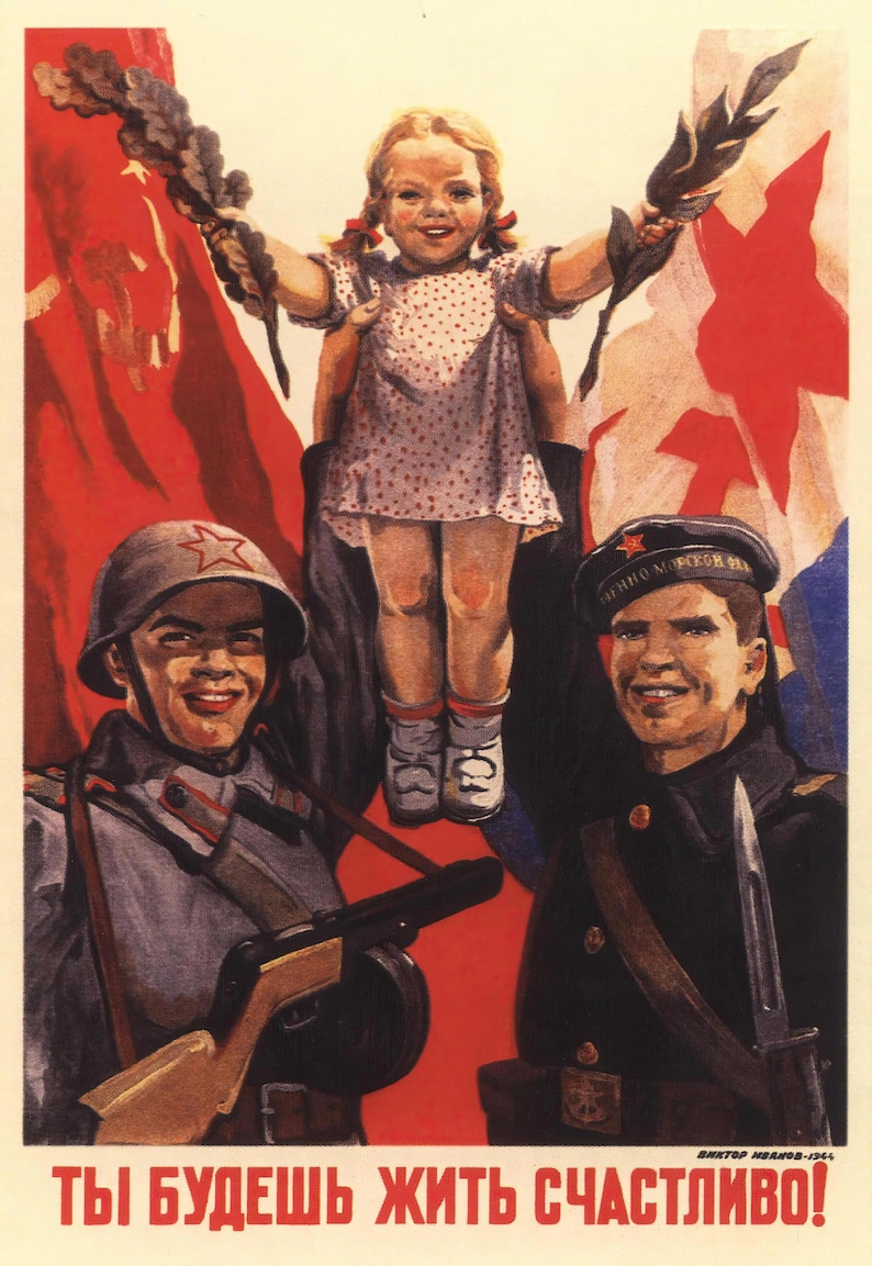 3300+ Extensive Soviet USSR Communist Propaganda Poster Collection ...