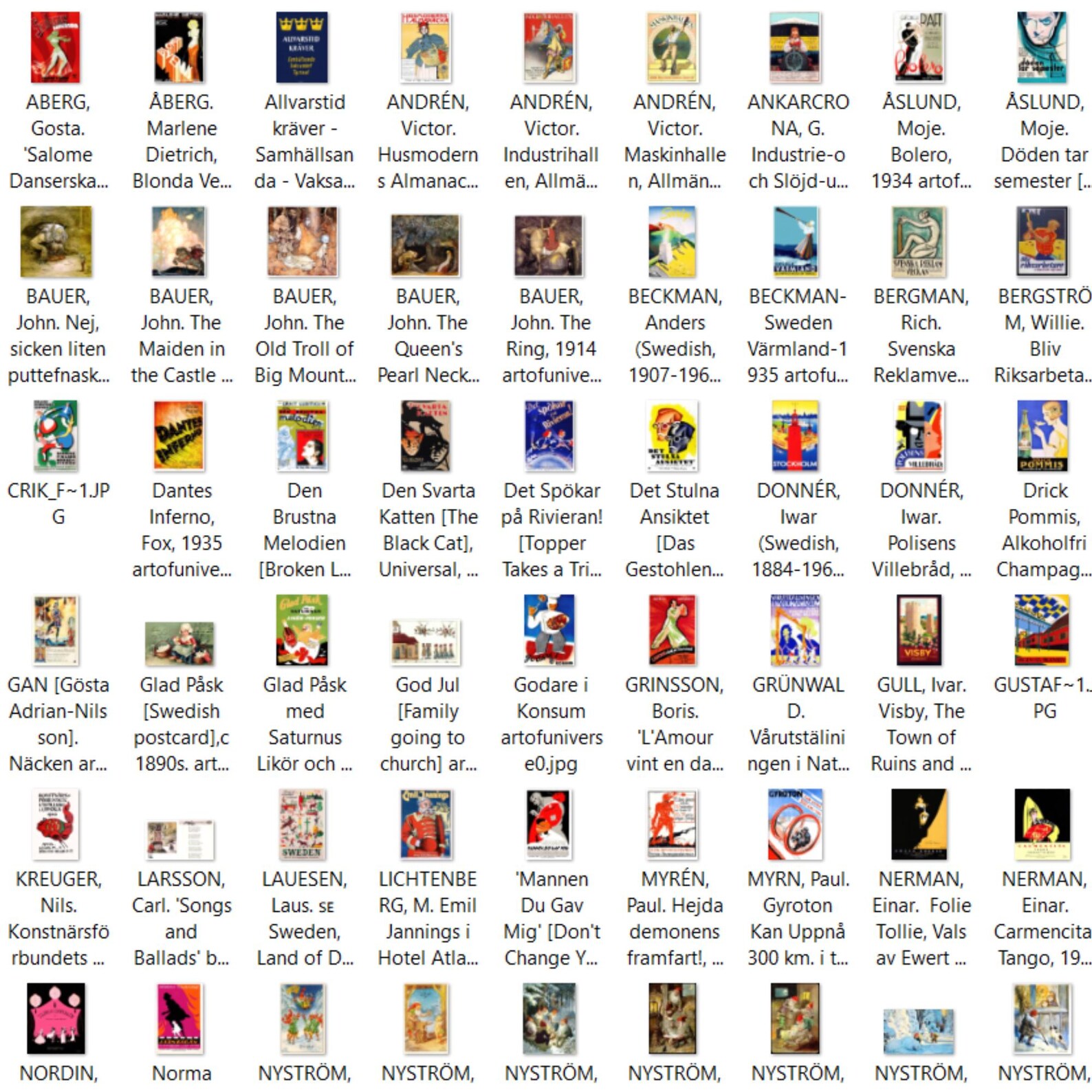 Vintage Swedish Poster Collection: 190+ Retro Art Prints (digital ...