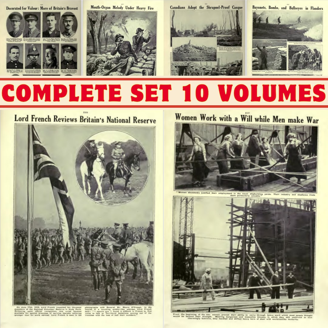 War Illustrated Album Deluxe - Digital Instant Download | World War 1 ...