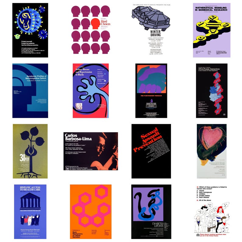 Vintage Health & Medicine Poster Collection: 300 DPI Medical ...