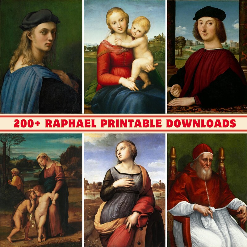 Raphael Painting - Etsy