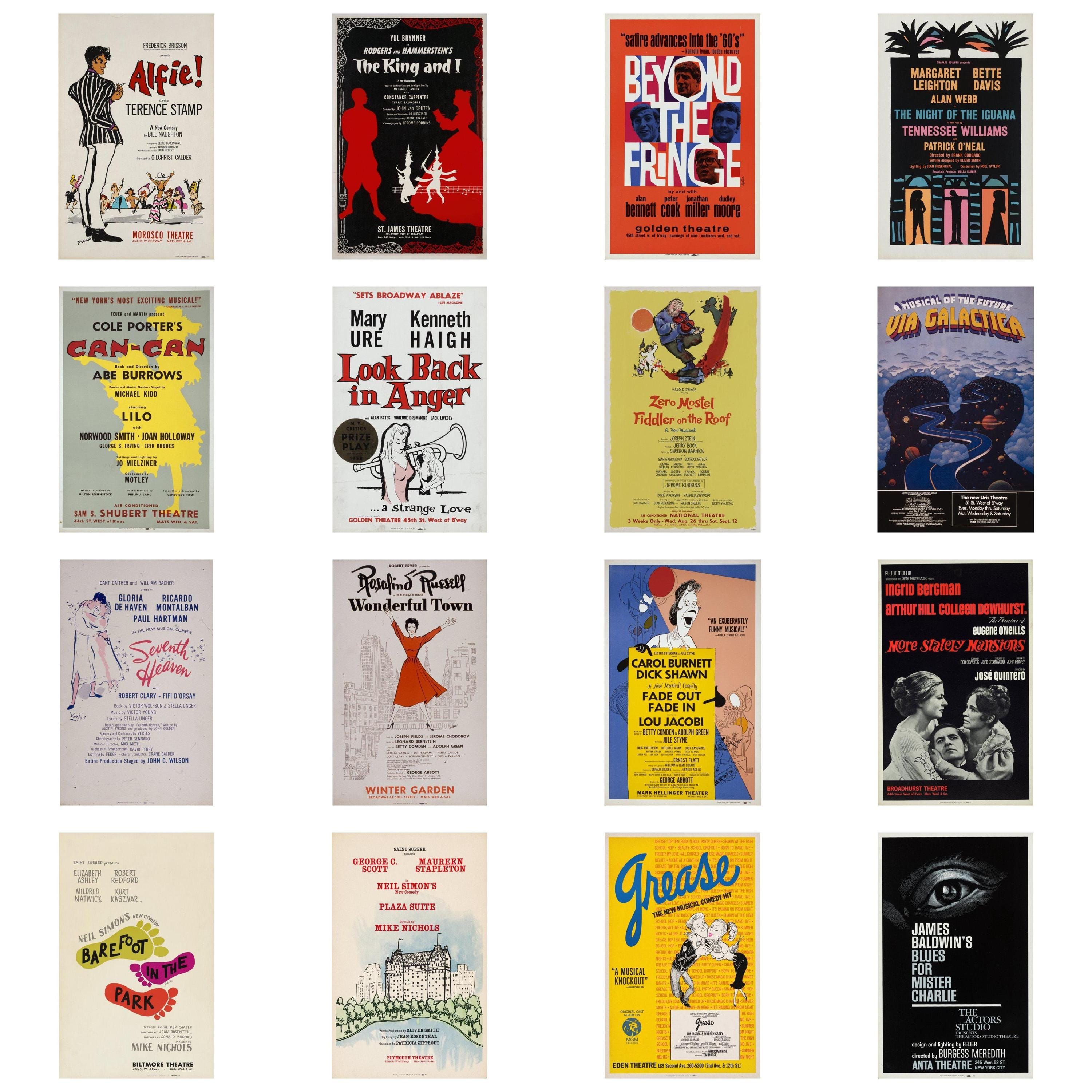 350+ Vintage Theatrical Posters: Stage, Musical, Drama Art (300 DPI ...