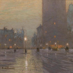 L. Birge Harrison Art Collection: 50+ Tonalist Landscape Prints ...