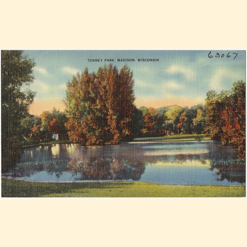 200+ Vintage Wisconsin Postcard Collection: 300 DPI Printable (digital ...