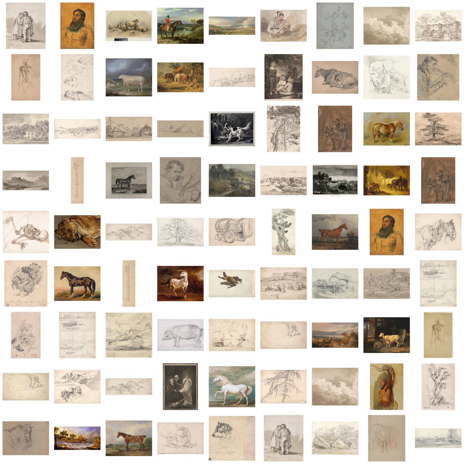 James Ward Art Collection: 600+ High-res Romantic Animal Paintings ...