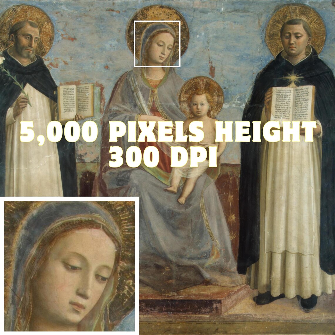 Fra Angelico Art Collection: 170+ Renaissance Paintings (digital Print ...