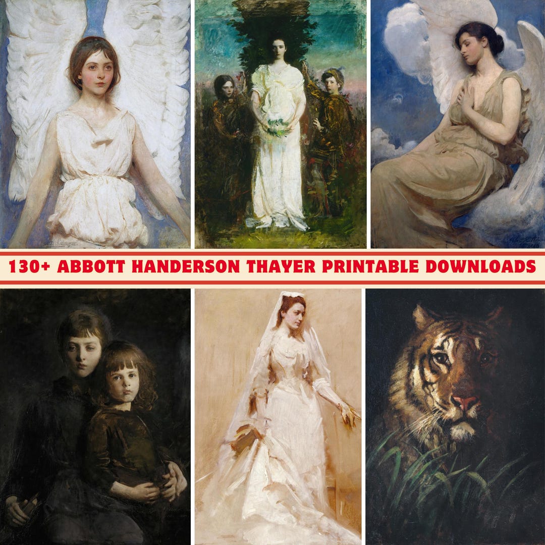 Abbott Handerson Thayer Art Collection: 130+ High-res Digital Prints ...