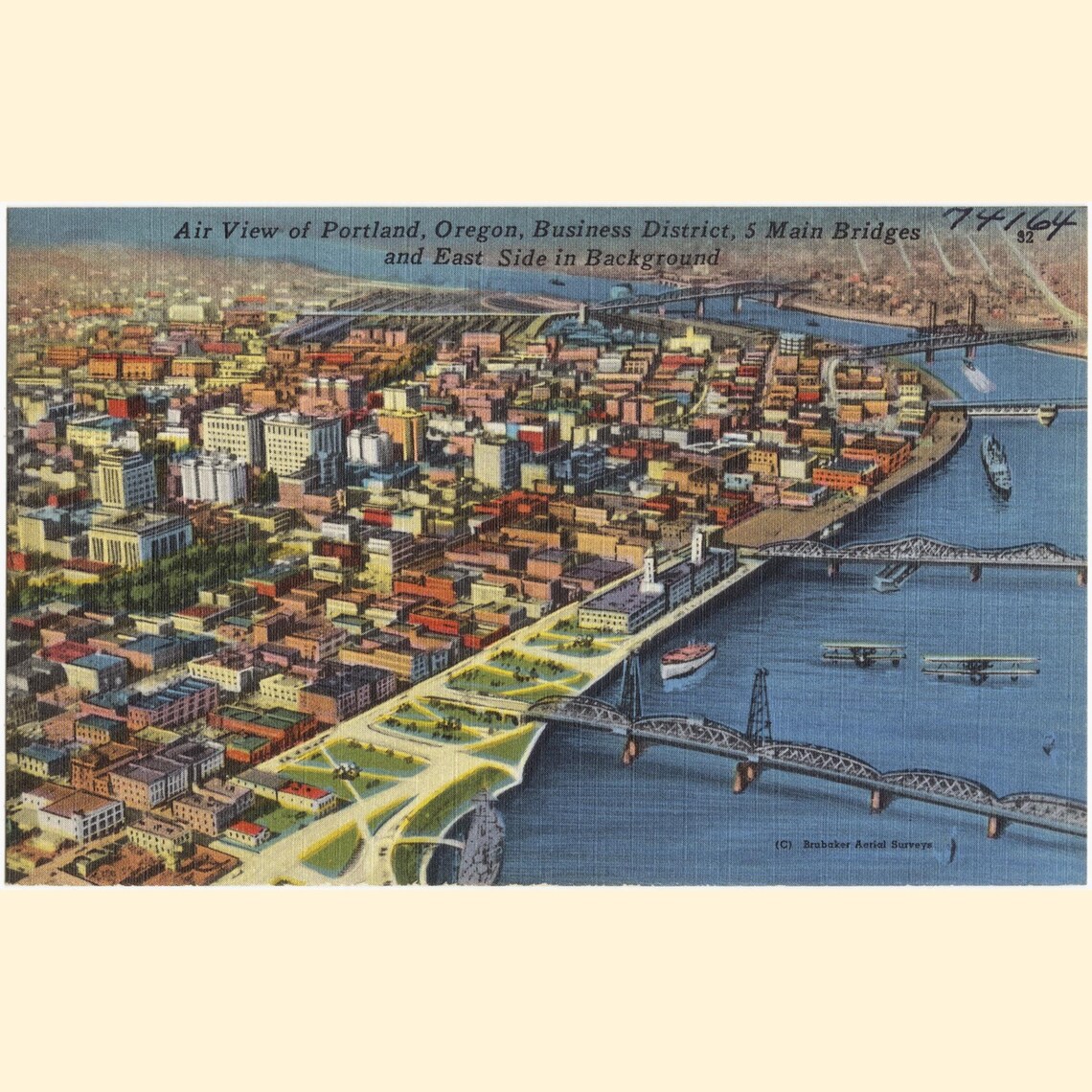 Vintage Oregon Postcard Collection: 100+ Oregon Landmarks (digital ...