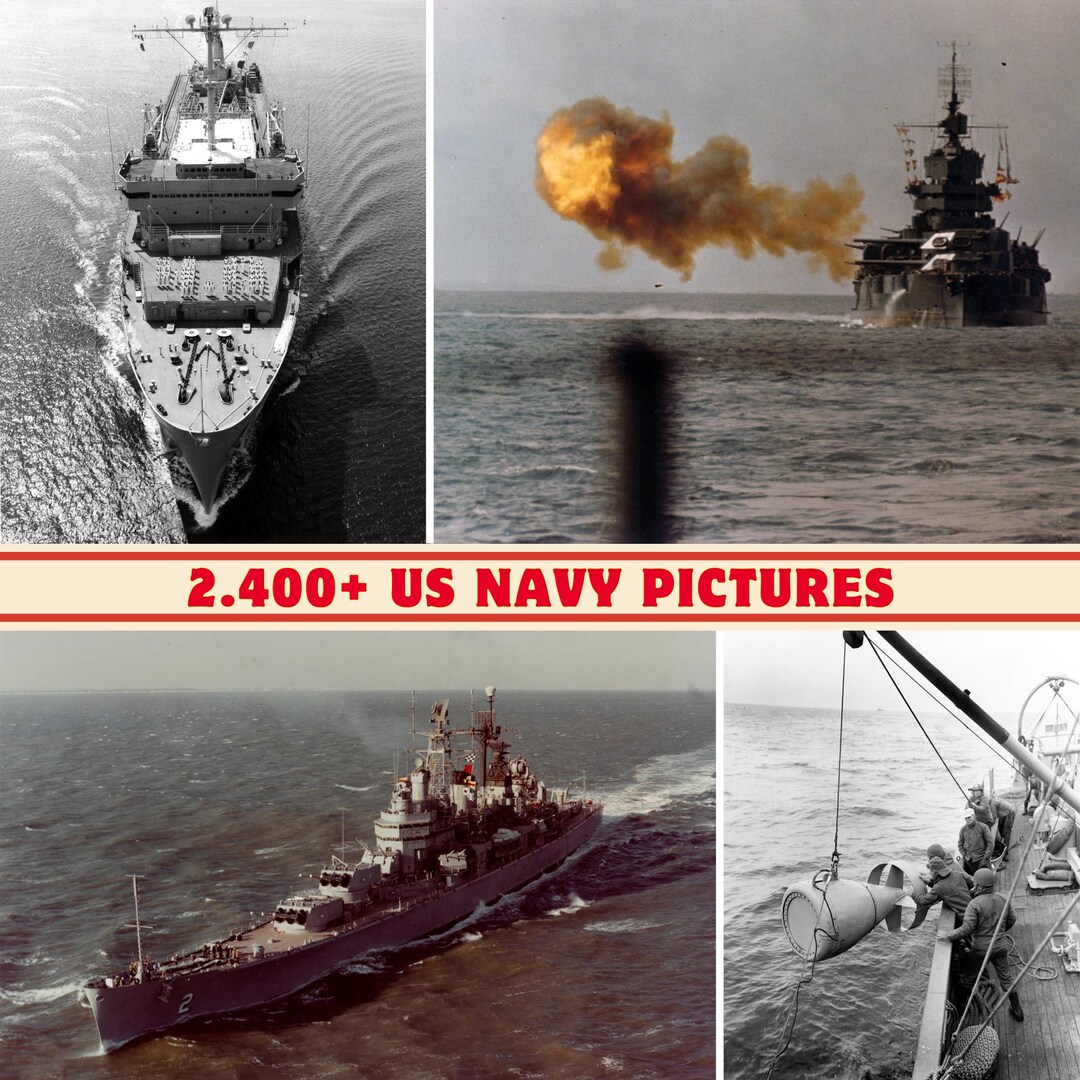 U.S. Navy Warship Photos: 2400+ Military Images (300 DPI Printable - Etsy