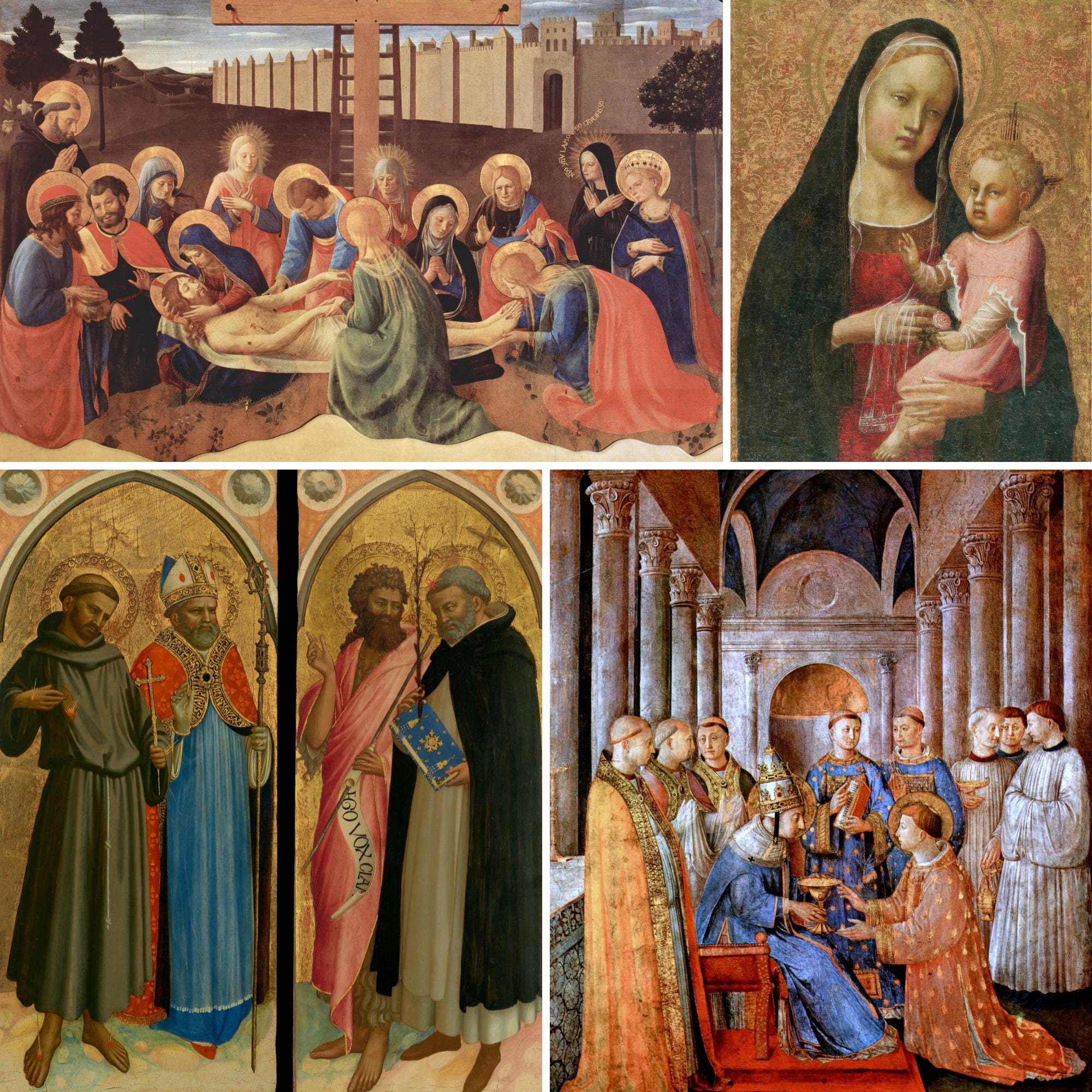 Fra Angelico Art Collection: 170+ Renaissance Paintings (digital Print ...
