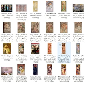 400+ High-res Alphonse Mucha Art Collection | 300 DPI Printable ...