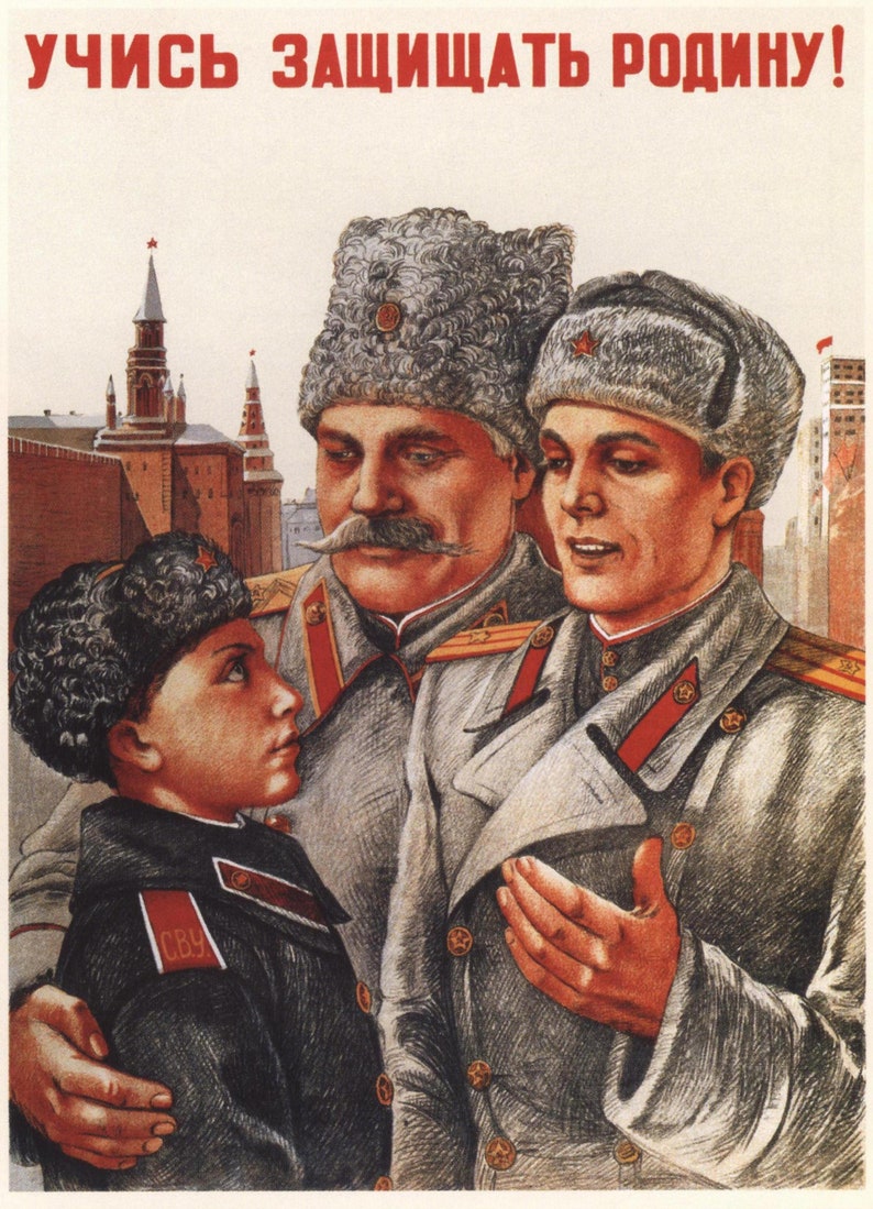 3300+ Extensive Soviet USSR Communist Propaganda Poster Collection ...