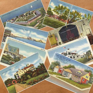 Vintage Rhode Island Postcard Collection: 230+ Printable Landmark ...