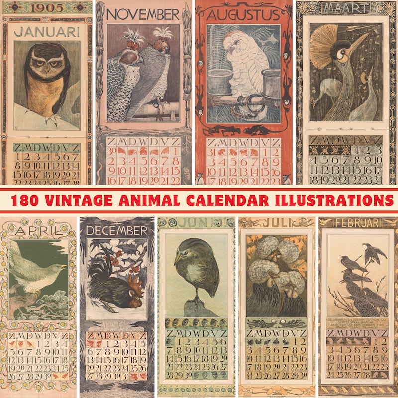 2026 Calendar Lithograph - Etsy