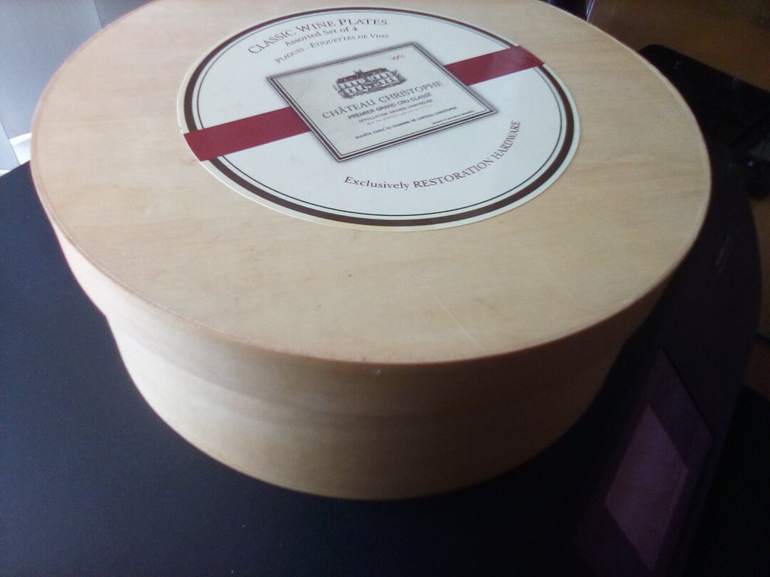 Gift for Wine Lovers, Charcuterie Plates, Vintage French Wine Label ...