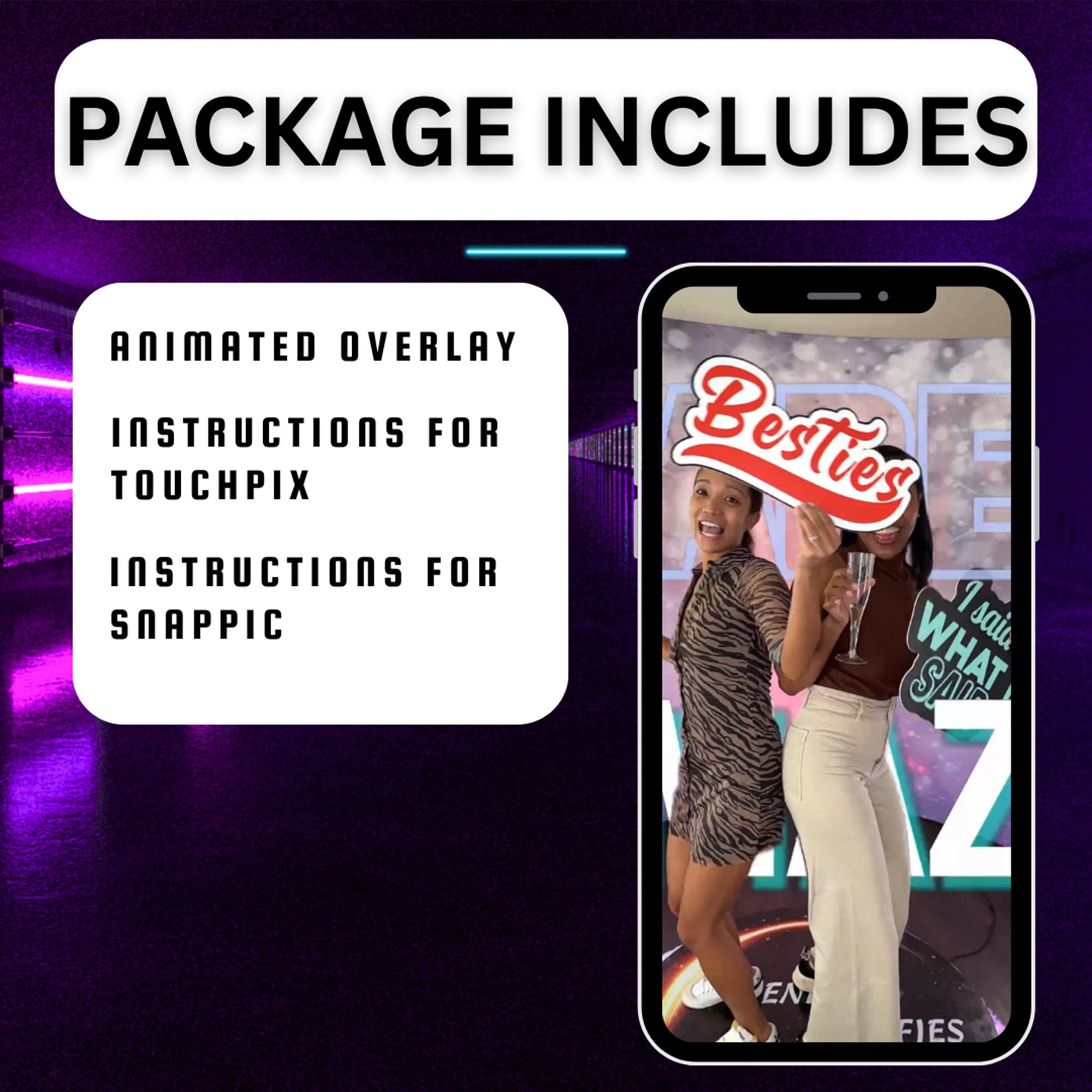 360 Photo Booth Animated Overlay 360 Photo Booth Animated Template 360 ...