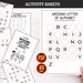 Missing Letter Alphabet Worksheets for Kids, Fill the Missing Letter ...