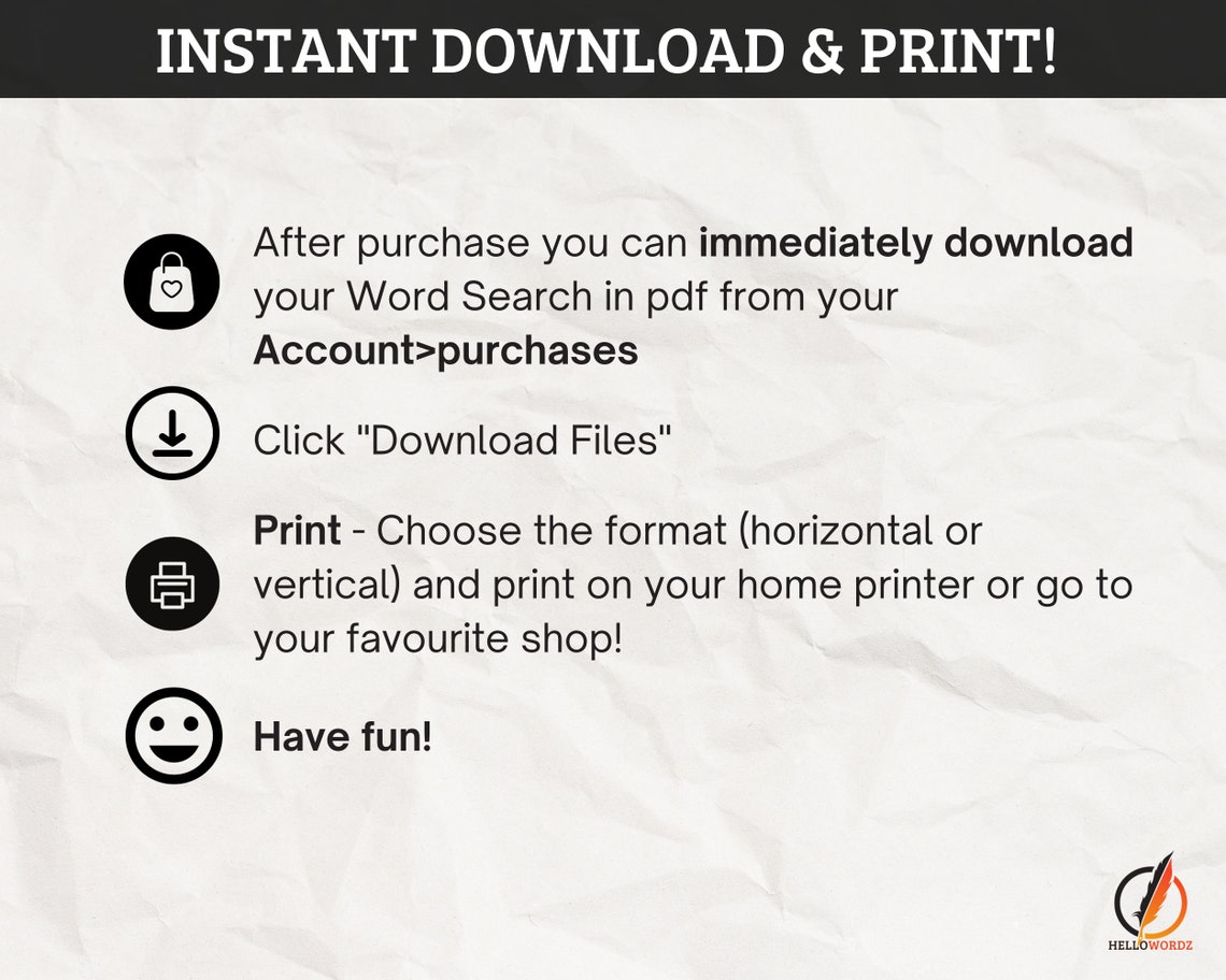 110 Printable Advanced Word Search Puzzle Game for Adults, Animals ...