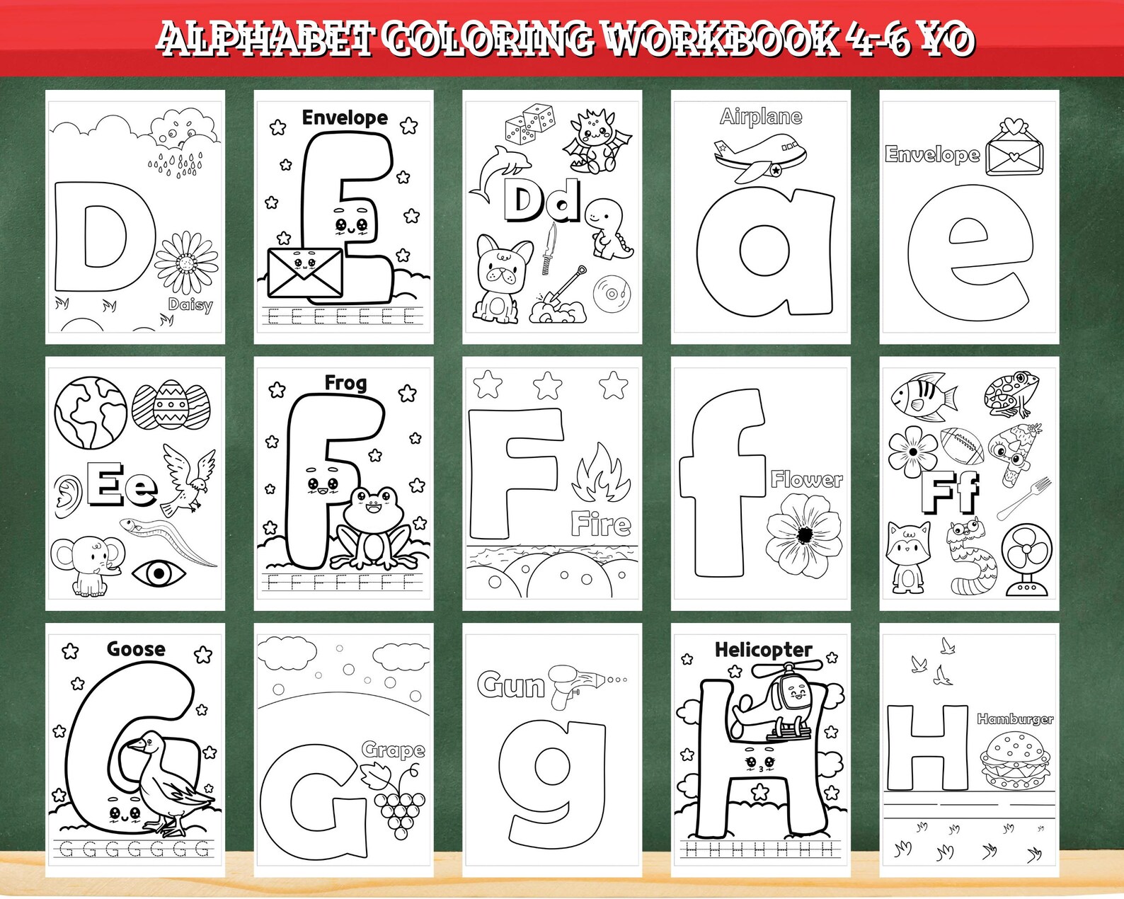 Alphabet Coloring Letter Abc Worksheet Printable Colouring Alphabet ...