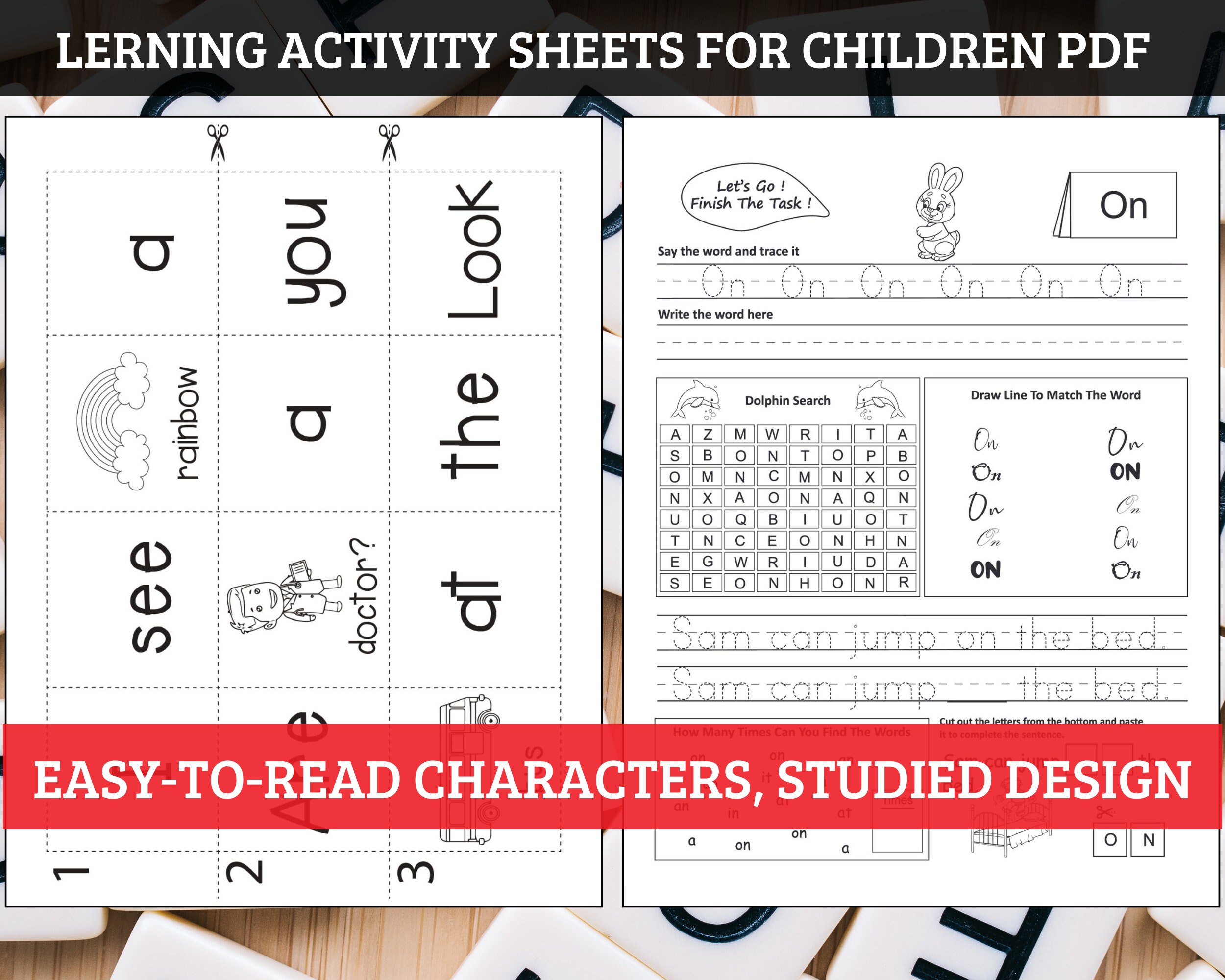 Dolch Sight Words Worksheets High Frequency Science of Reading ...