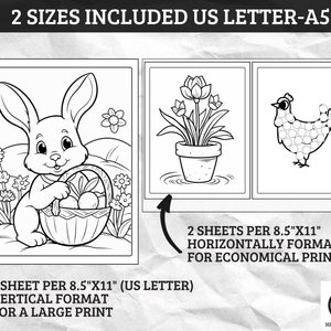 Spring Worksheets for Kids Coloring Pages Activities, Springtime ...
