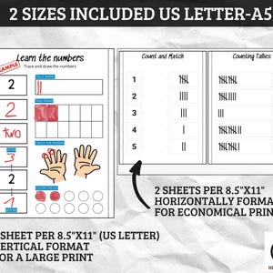 Tally Marks Worksheet Counting to 10 Ten Frame Printable Learning ...