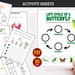 Life Cycle Worksheet, Butterfly Life Cycle Worksheet, Activity Life ...