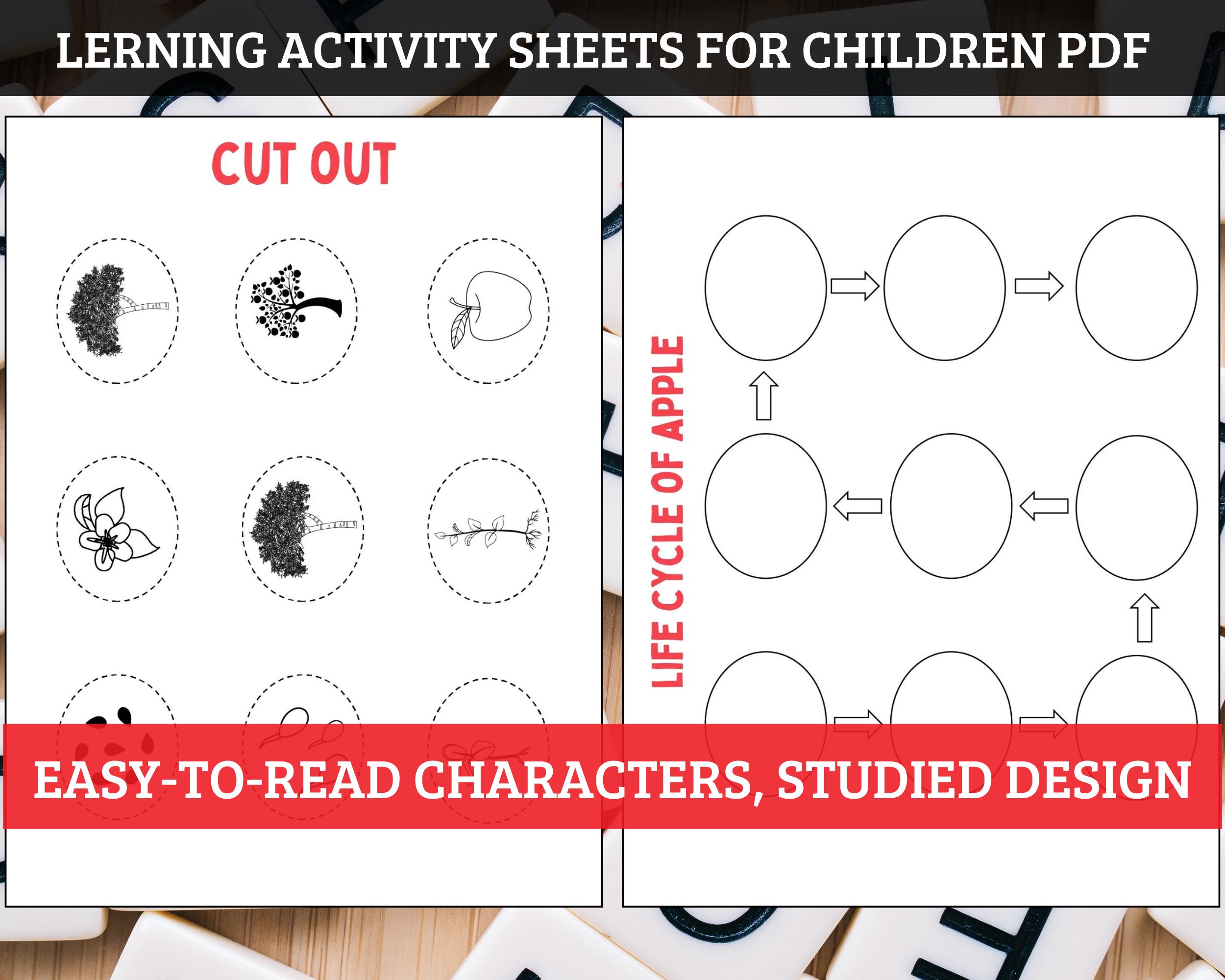 Apple Life Cycle Tree Science Unit Study Activity Workbook Apple ...