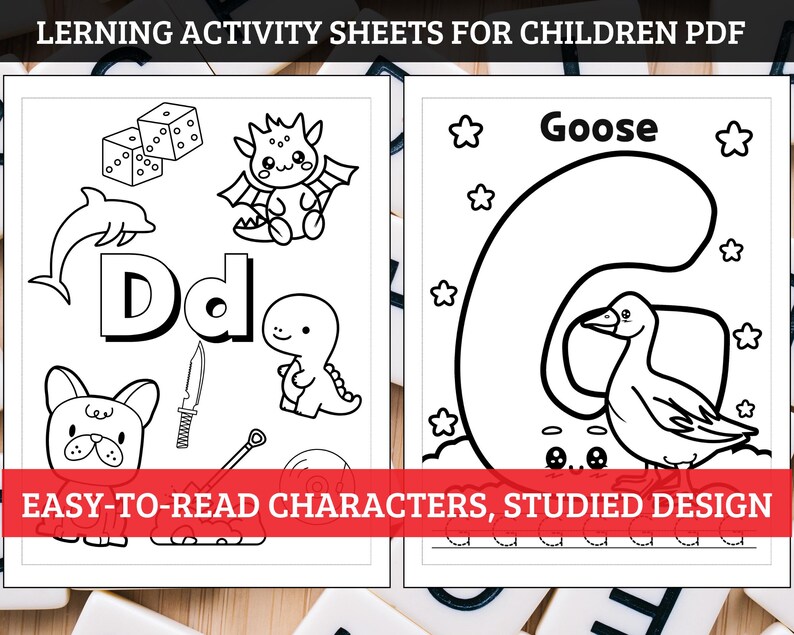 Alphabet Coloring Letter Abc Worksheet Printable Colouring Alphabet ...