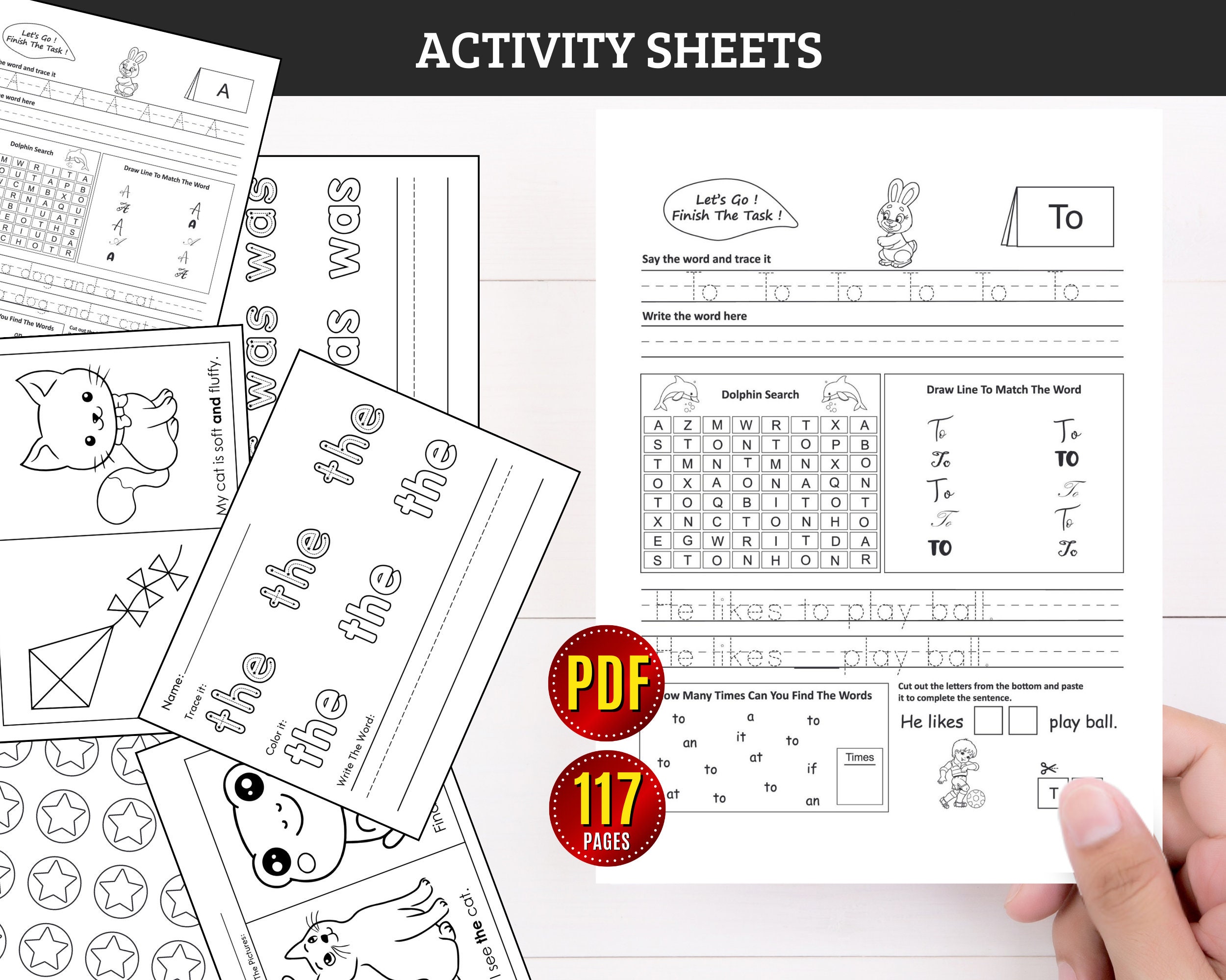 Dolch Sight Words Worksheets High Frequency Science of Reading ...