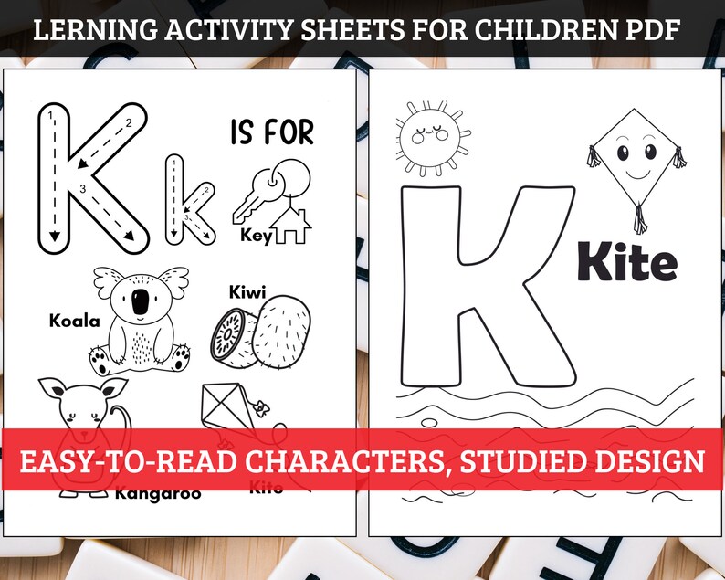 Alphabet Coloring Book, Abc Coloring Alphabet Letter Worksheets, Trace ...