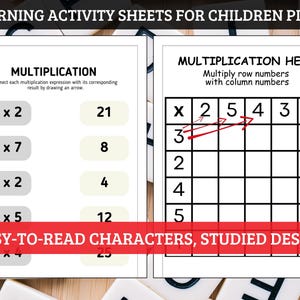 Skip Counting Multiplication Facts Worksheets Practice, Times Tables ...